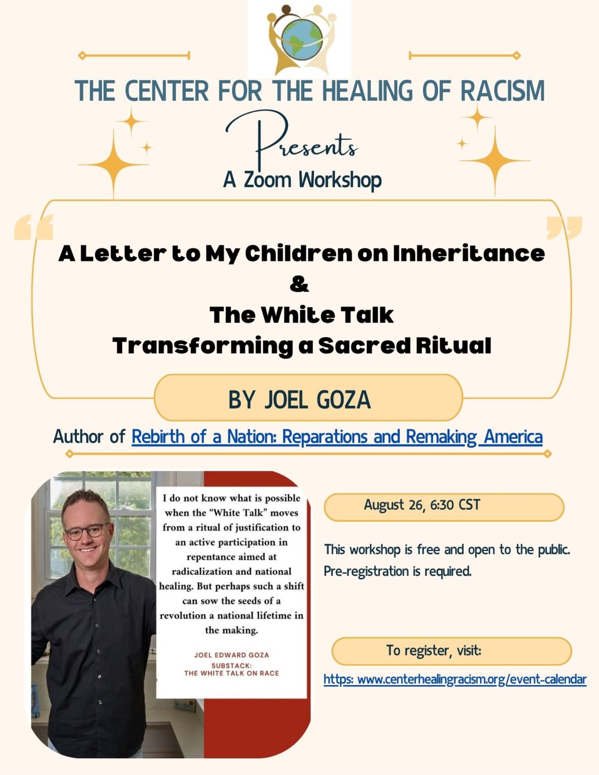 Center for the Healing of Racism Through Education and Dialogue